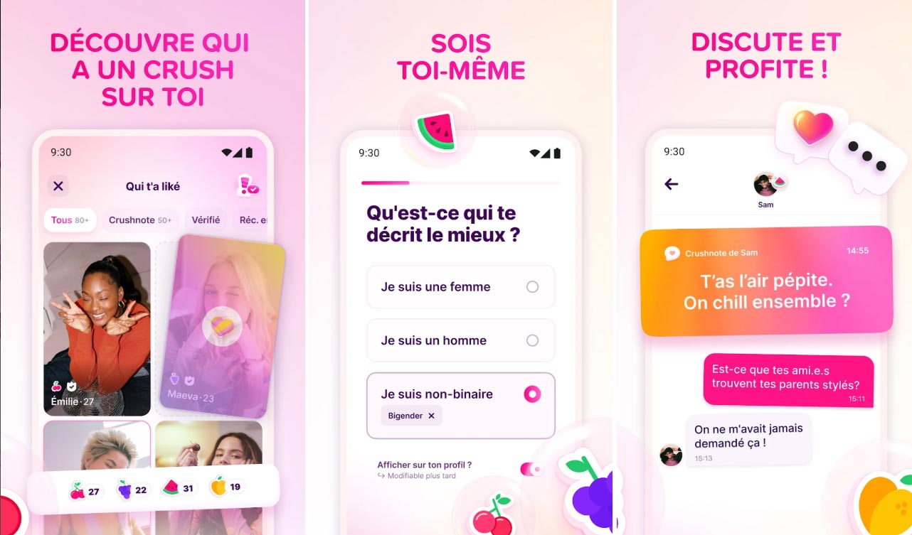 Fruitz : l'application de rencontres qui mise sur les fruits ...
